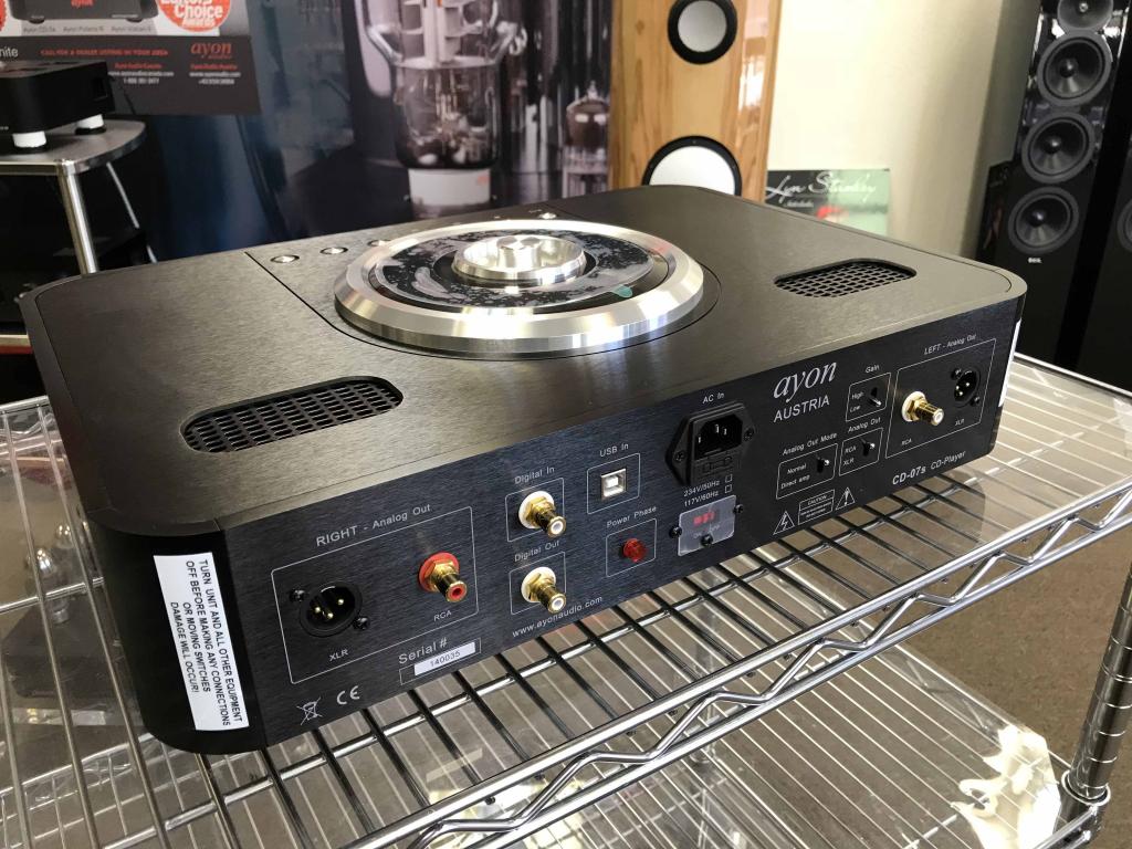 Ayon CD-07s | USA Tube Audio