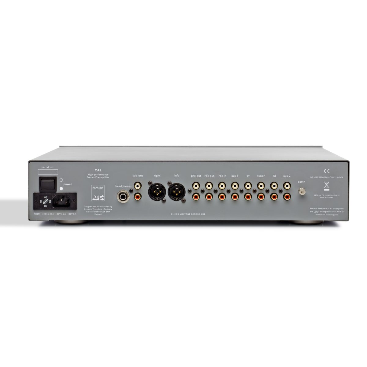 ATC CA2 Preamplifier | USA Tube Audio